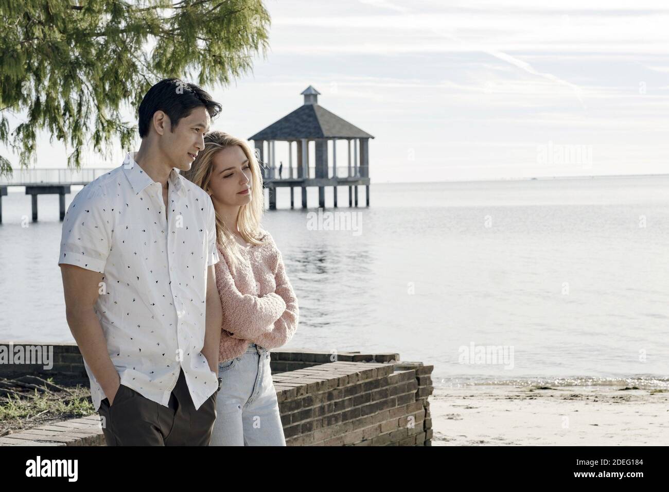 ALL MY LIFE, from left: Harry Shrum Jr., Jessica Rothe, 2020. ph: Patti ...