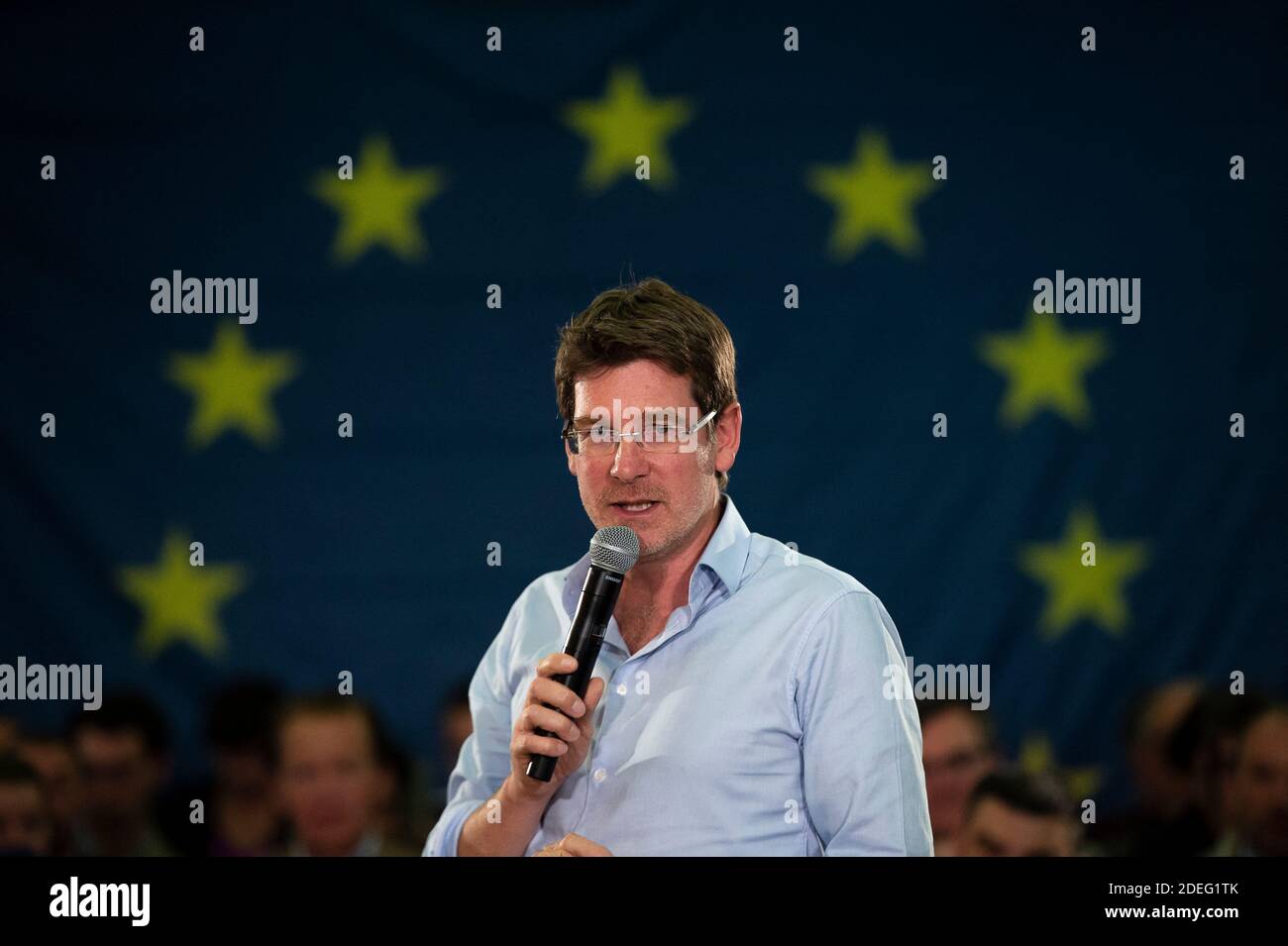 ( With Francois Patriat) Nathalie Loiseau Head of the LREM Renaissance ...