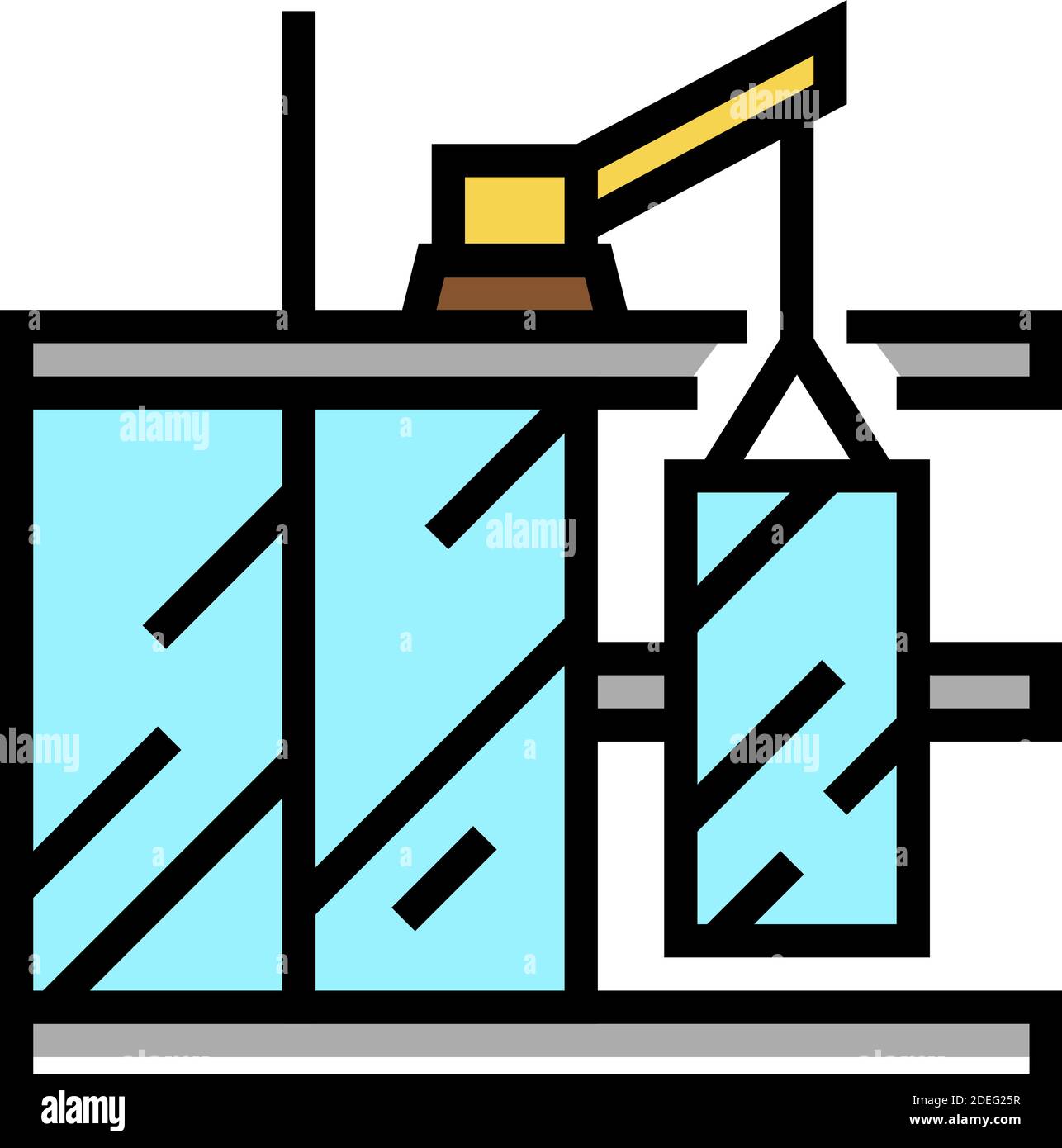 windows installation color icon vector illustration Stock Vector Image ...