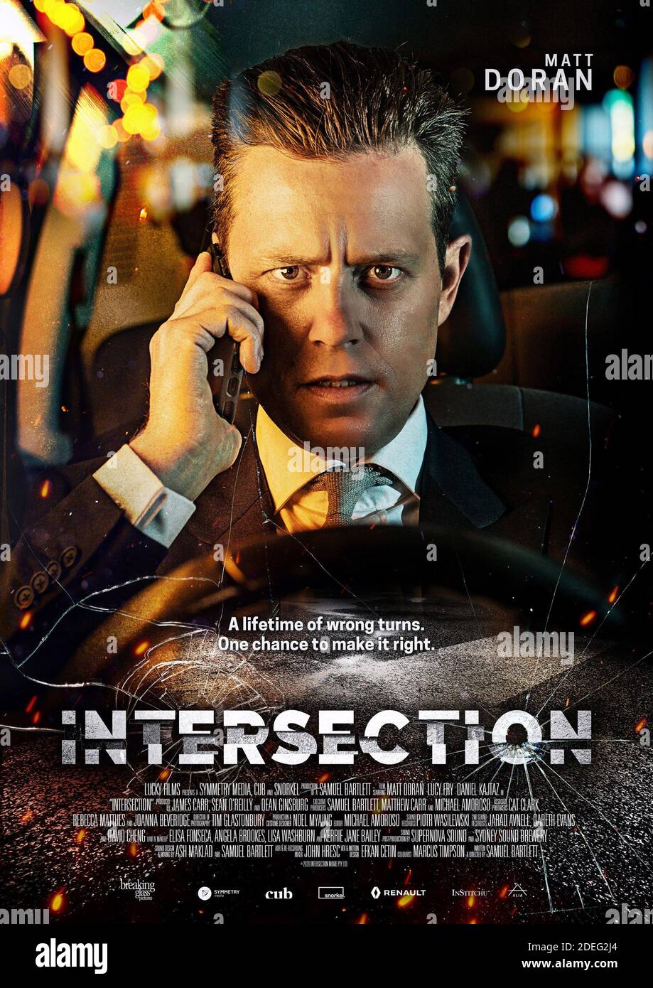 INTERSECTION, US poster, Matt Doran, 2020. © Breaking Glass Pictures ...