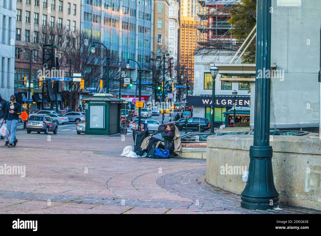 Usa homeless bags hi-res stock photography and images - Alamy