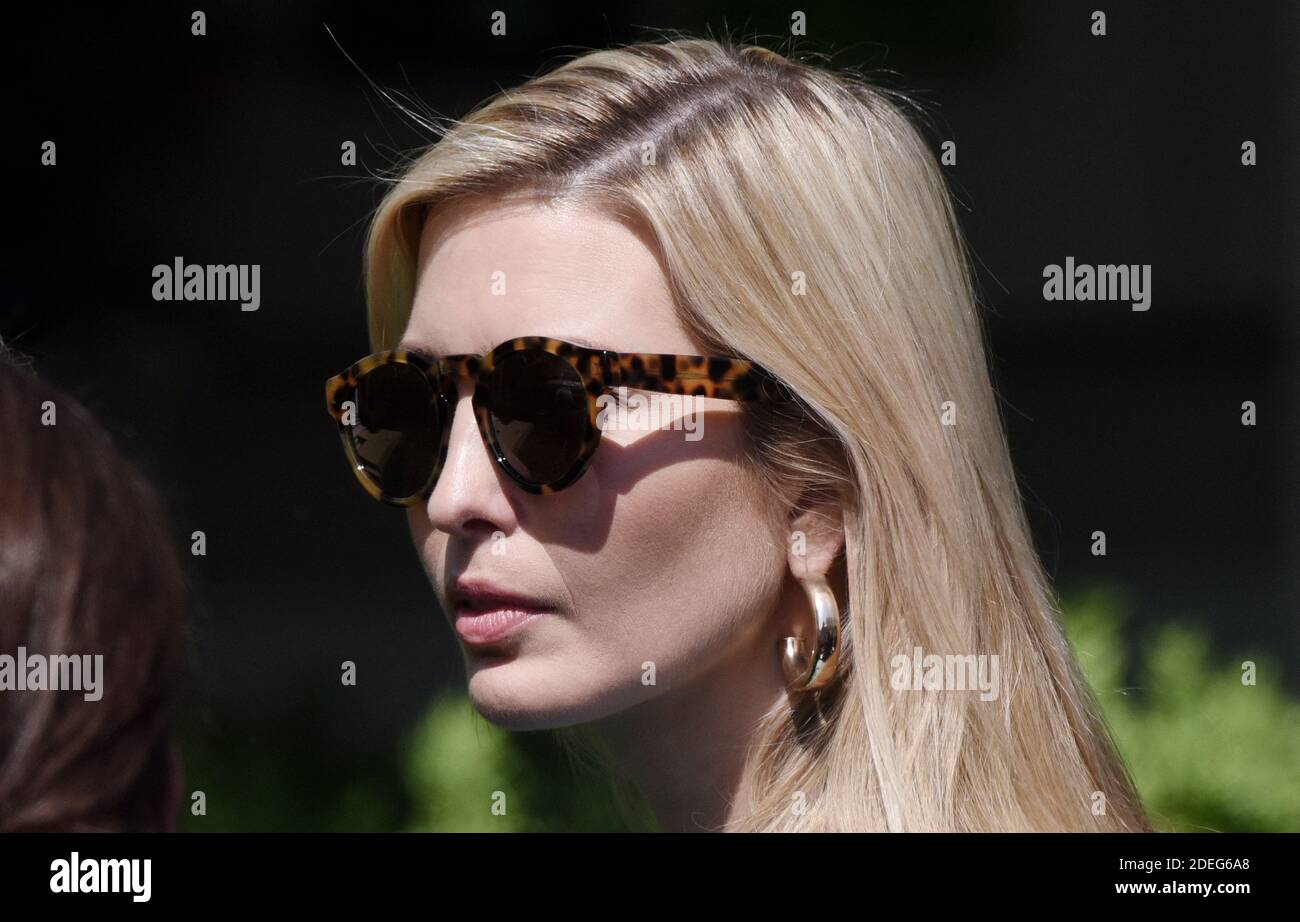 Ivanka Trump attends the National Day of Prayer Service in the Rose ...