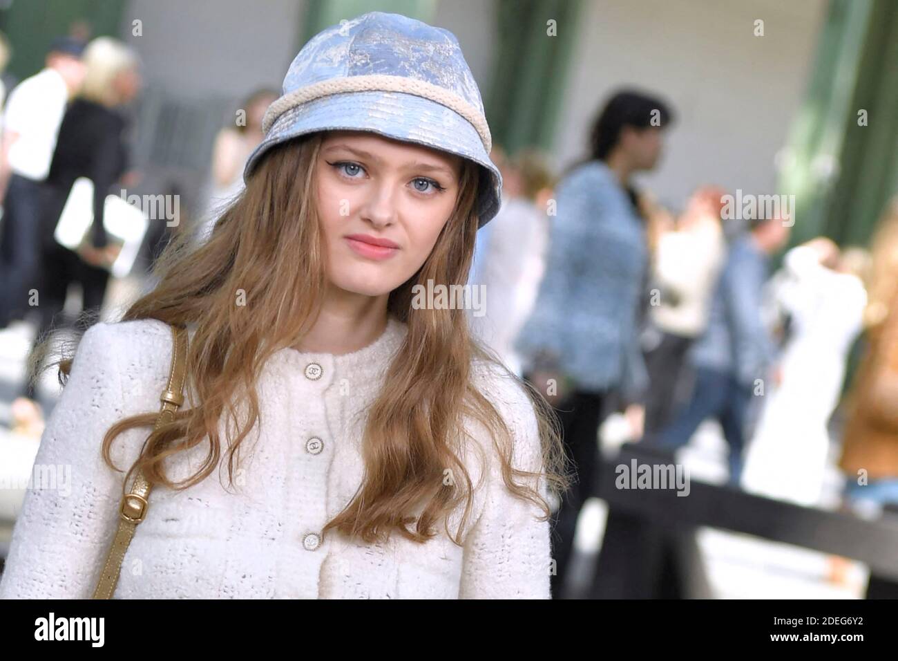 Lily Taieb attending the Chanel Cruise Collection 2020 Photocall at the ...