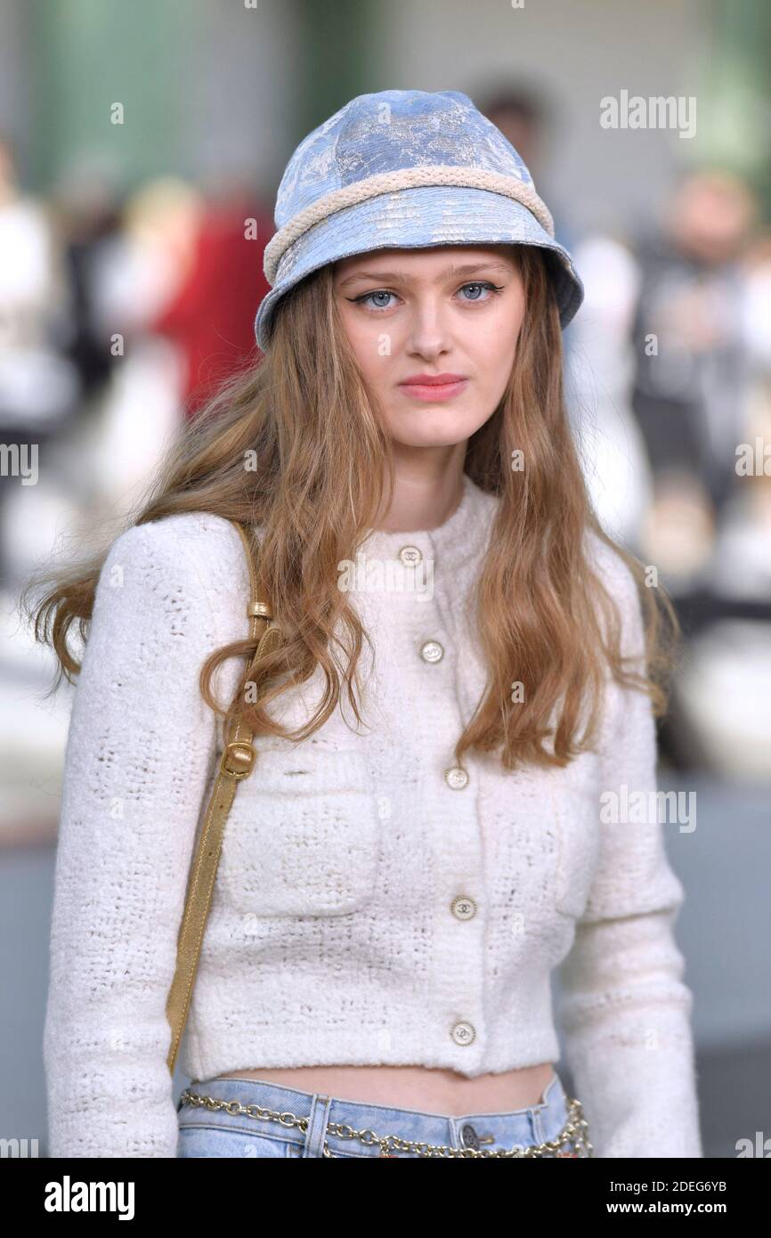Lily Taieb attending the Chanel Cruise Collection 2020 Photocall at the ...