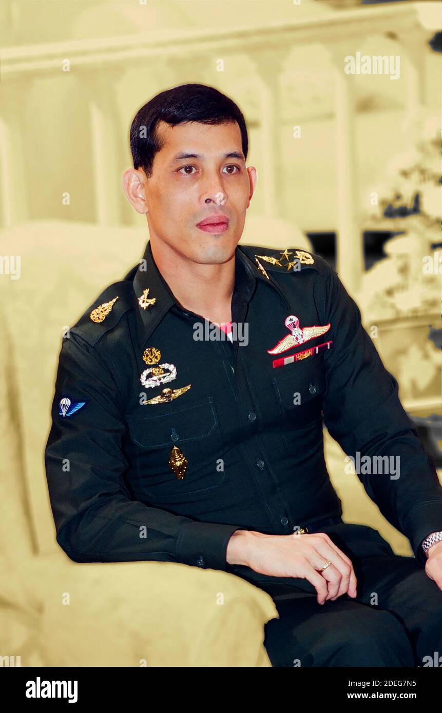 Undated file pictures of Thai King Rama X in Thailand. Thailand held ...