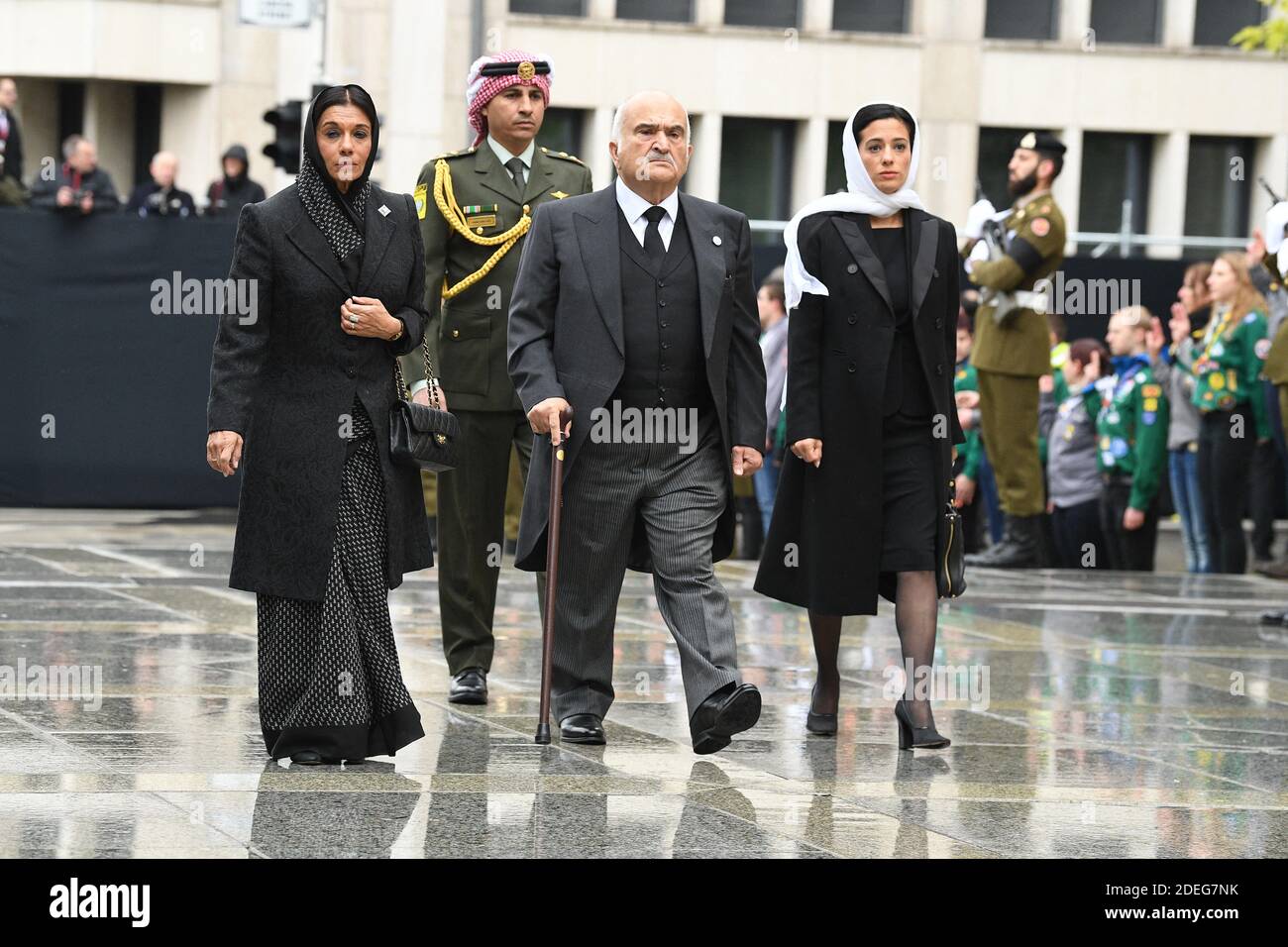 Prince Hassan of Jordan and Princess Sarvath of Jordan and Princess ...
