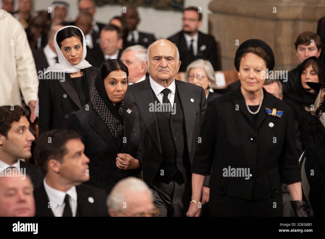 Prince Hassan of Jordan and Princess Sarvath of Jordan and Princess ...