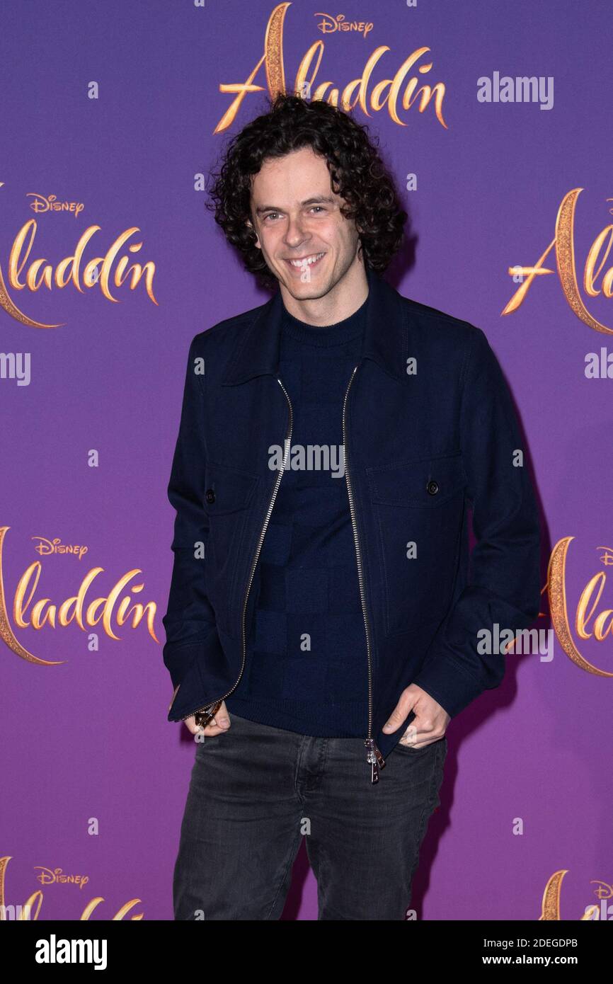 Michael Gregorio attending the Aladdin Premiere at the Grand Rex cinema ...