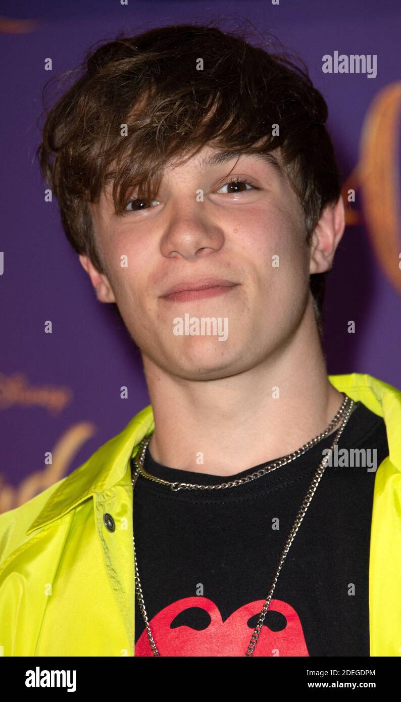 Lenni-Kim attending the Aladdin Premiere at the Grand Rex cinema in ...