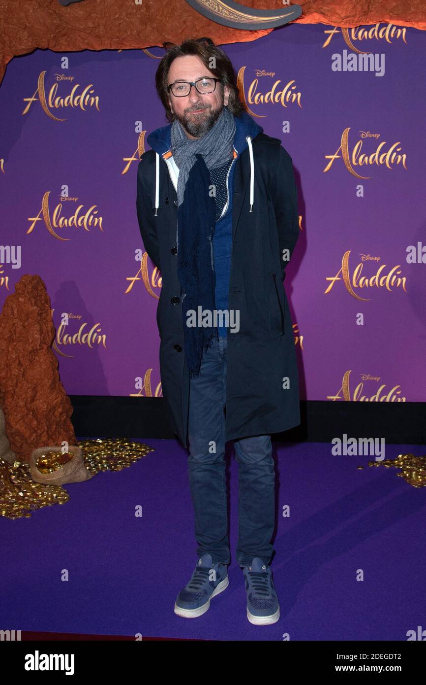 Alex Jaffray attending the Aladdin Premiere at the Grand Rex cinema in ...