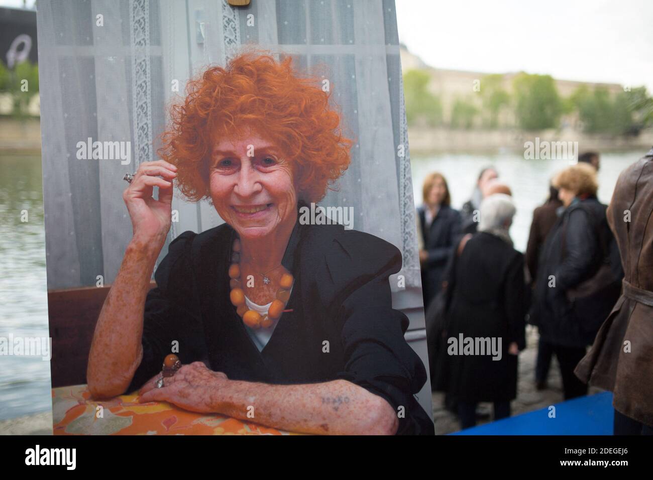 Picture of Marceline Loridan-Ivens during the inauguration the ...