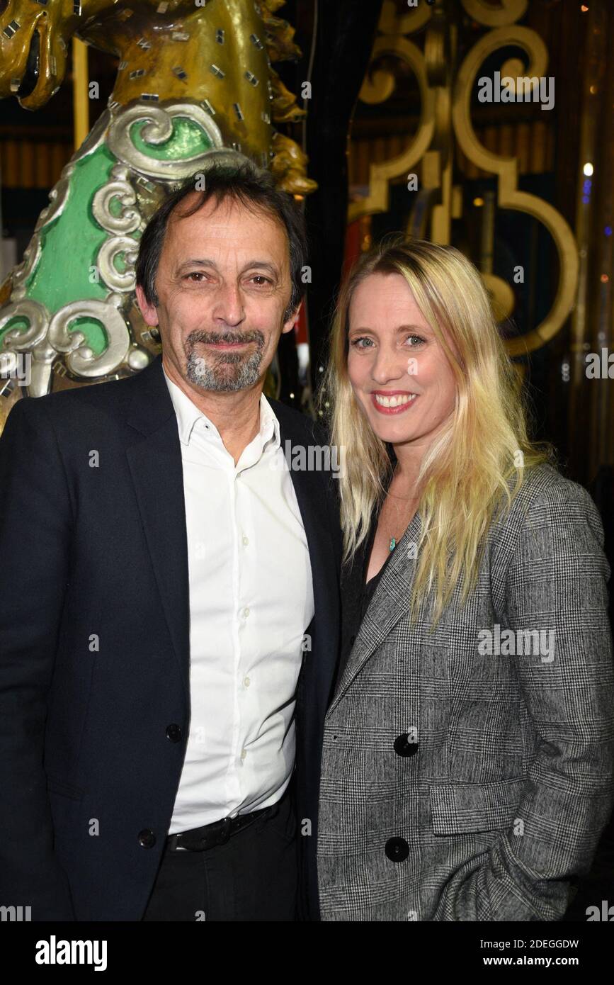 Eric Metayer and Andrea Bescond arriving to the 31st Molieres Awards ...
