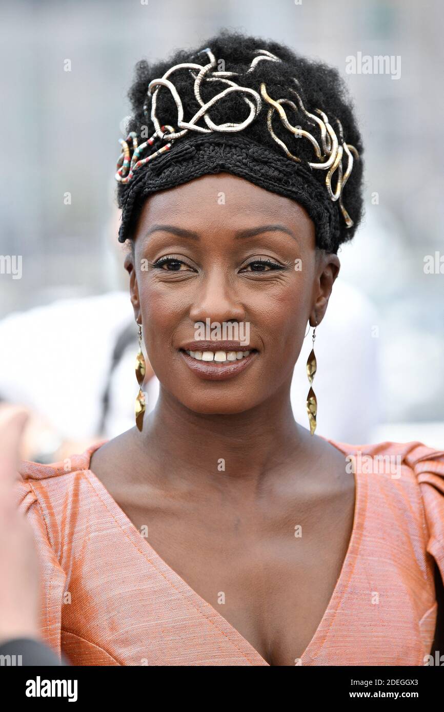 Jury Member, Maimouna N'Diaye attends the Jury photocall during the ...