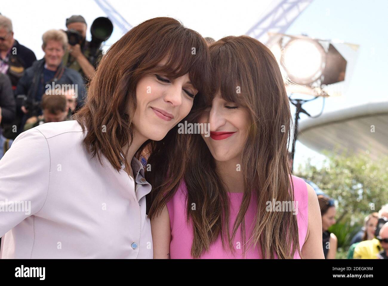 Monia Chokri, Anne-Elizabeth Bosse attend the photocall for La Femme De ...
