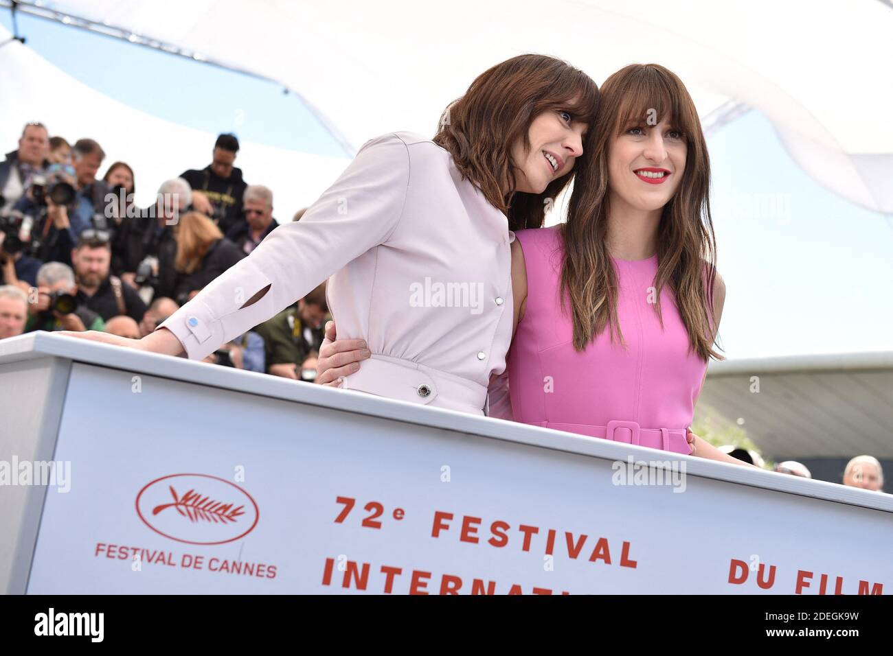 Monia Chokri, Anne-Elizabeth Bosse attend the photocall for La Femme De ...