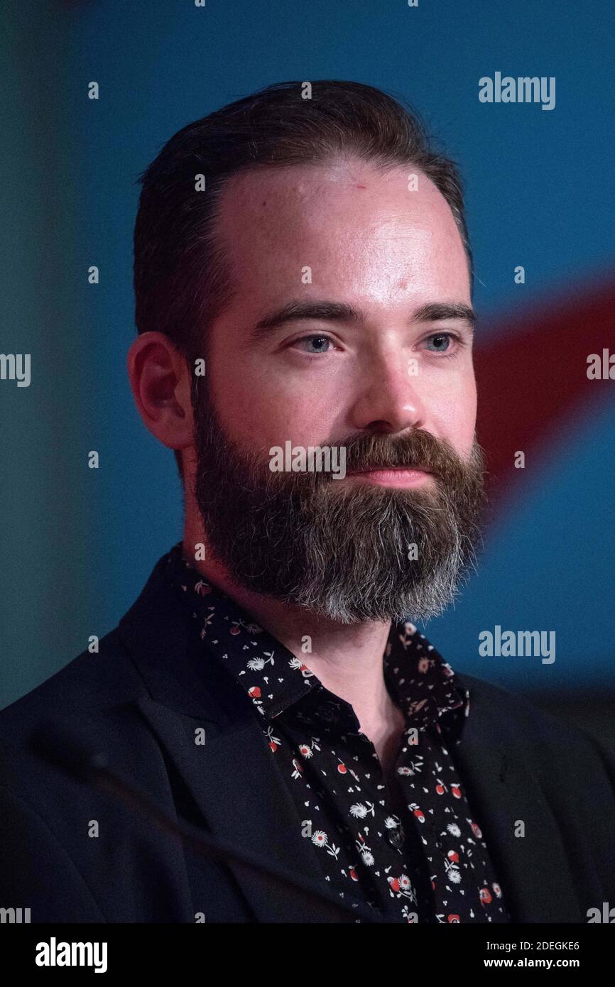 Carter Logan attending The Dead Don't Die Press Conference as part of ...