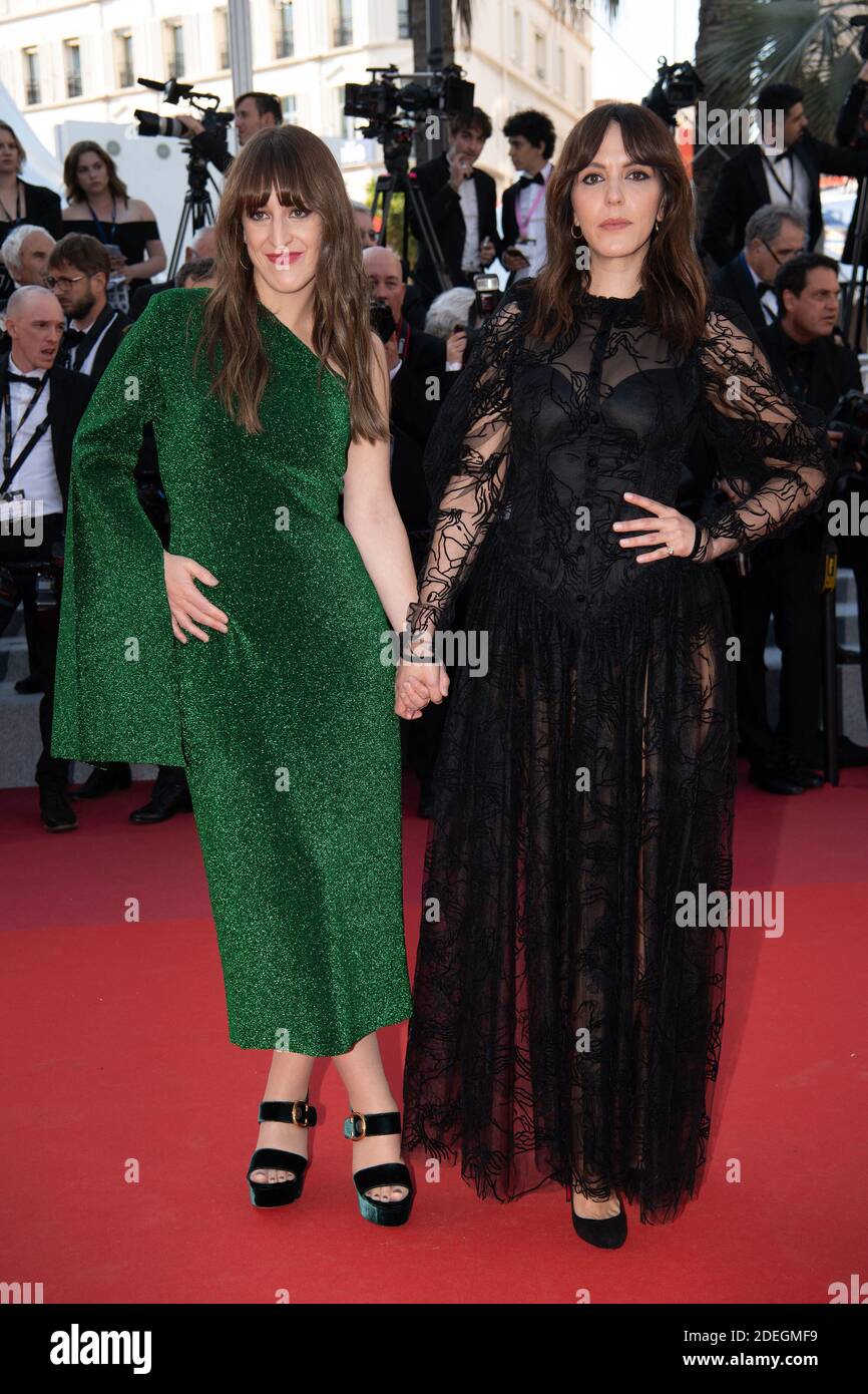 Anne-Elizabeth Bosse and Monia Chokri attend the screening of Les ...