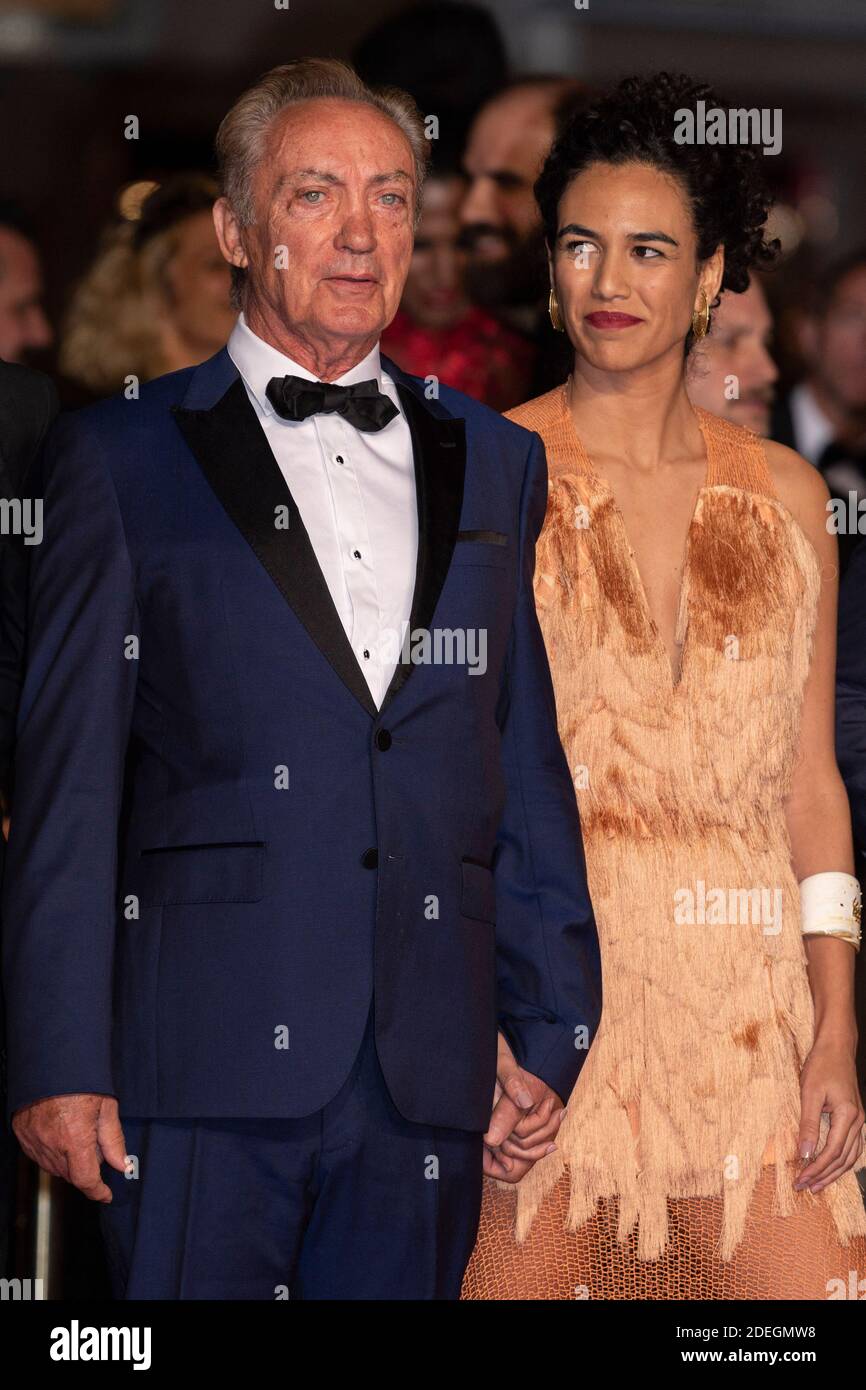 Barbara Colen and Udo Kier attend the screening of "Bacurau" during the ...