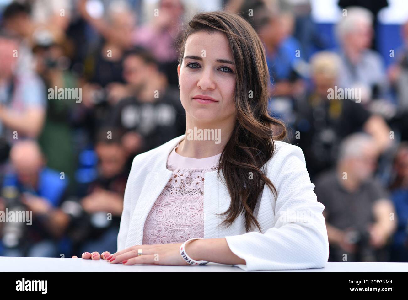 Waad Al-Kateab attends the photocall for "For Sama" during the 72nd ...