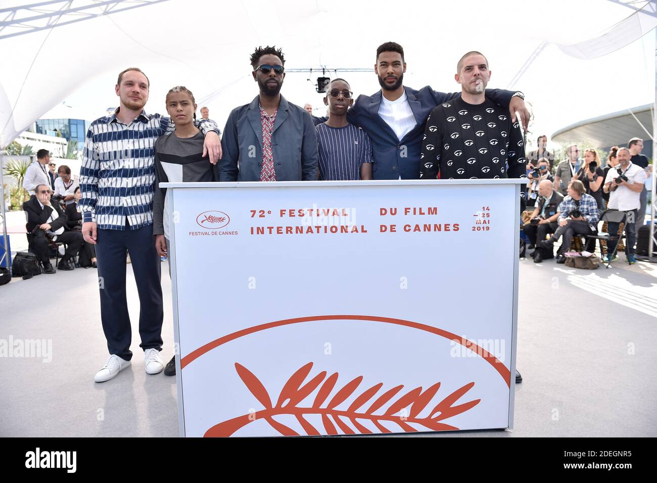Damien Bonnard, Djebril Didier Zonga, Al Hassan Ly, Director Ladj Ly ...