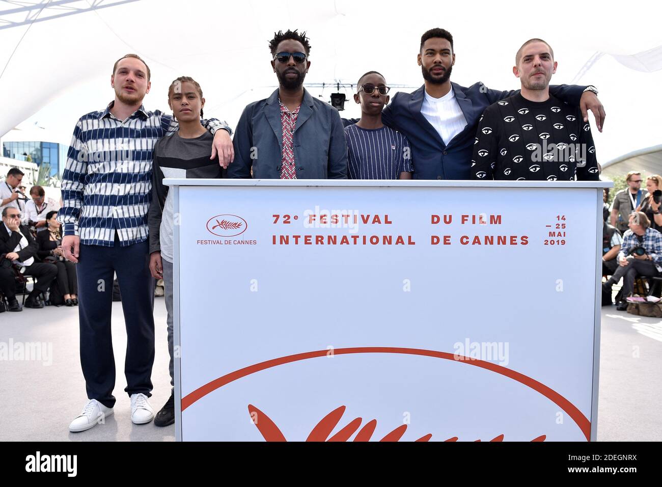 Damien Bonnard, Djebril Didier Zonga, Al Hassan Ly, Director Ladj Ly ...