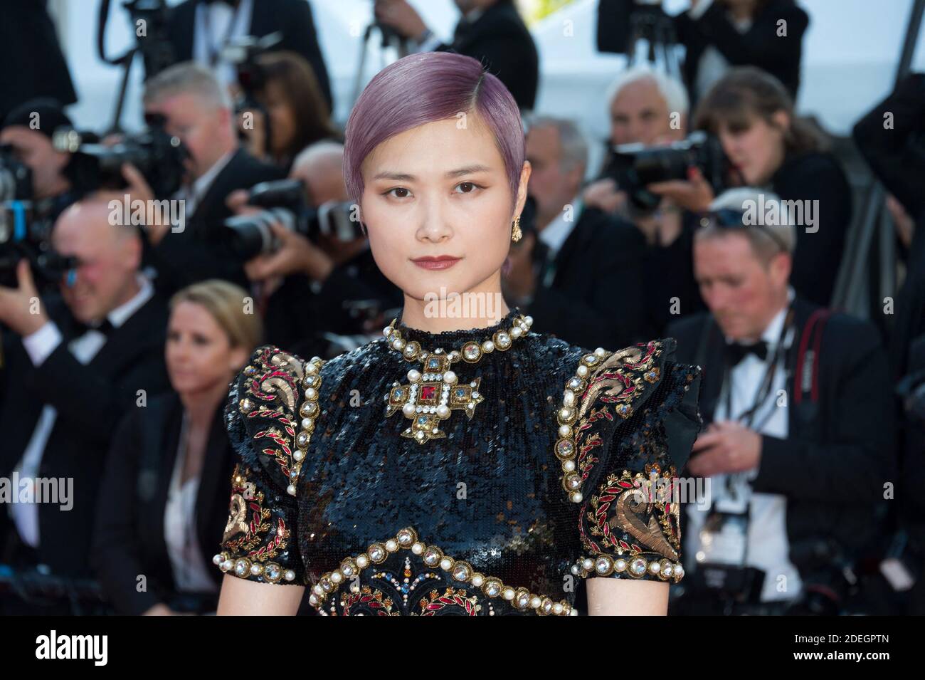 Chris Lee aka Li Yuchun arriving on the red carpet of 'Rocketman ...