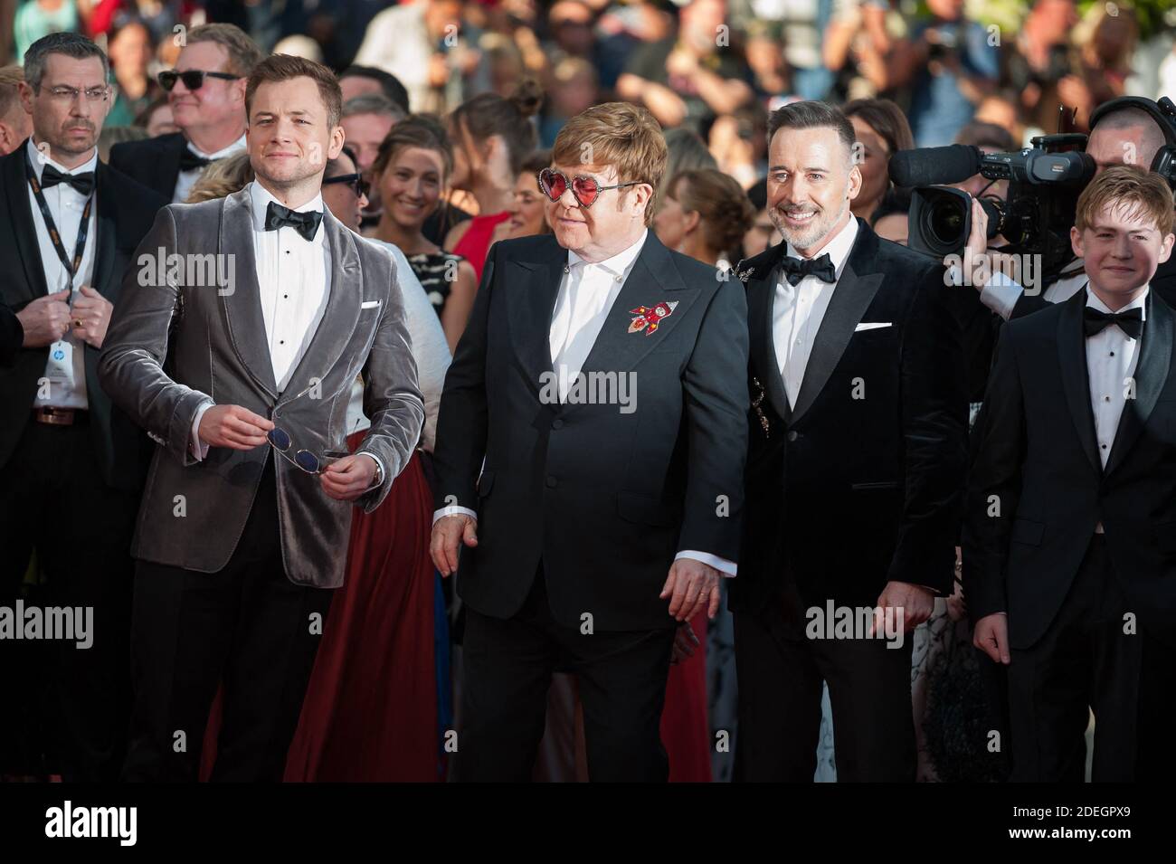 Giles Martin, Adam Bohling, Richard Madden, Director Dexter Fletcher ...