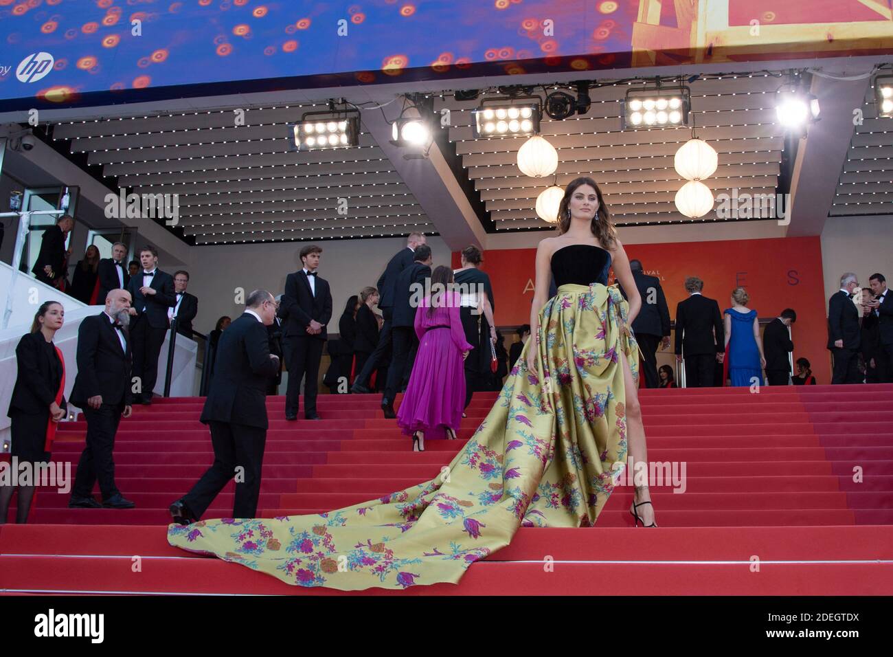 Model Isabeli Fontana Attending The Rocketman Premiere As Part Of The