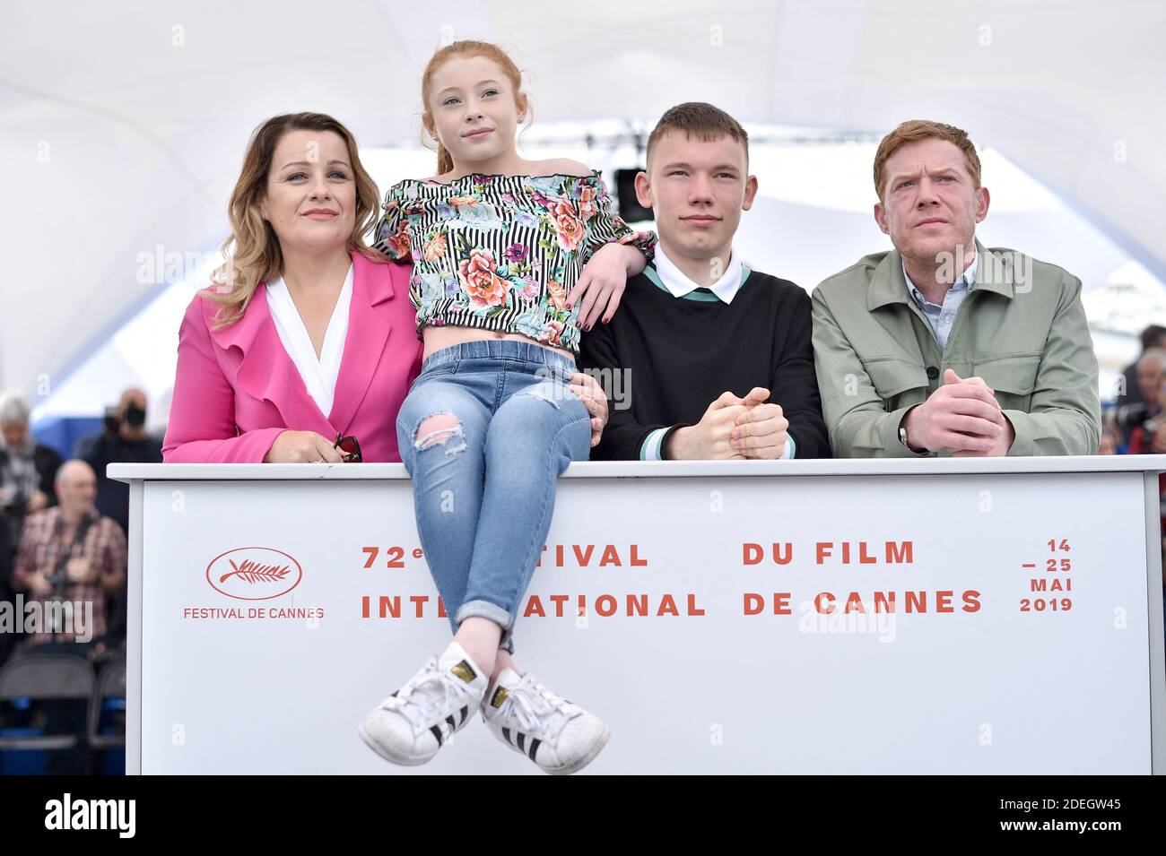 Kris Hitchen, Rhys Stone, Katie Proctor and Debbie Honeywood attend the ...