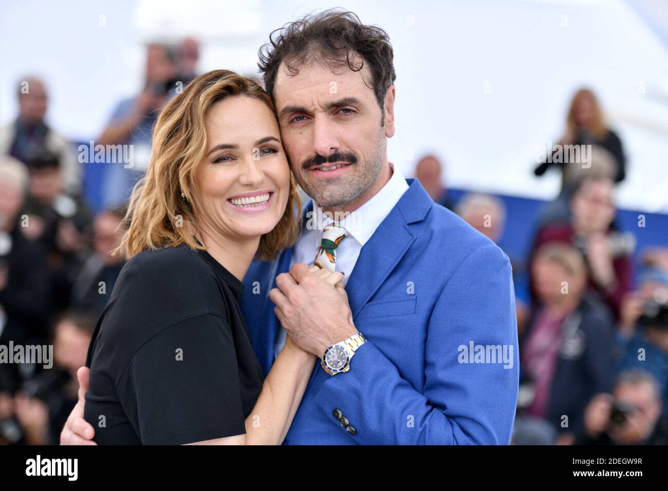 Michael Angelo Covino, Judith Godreche attend the "The Climb" Photocall ...
