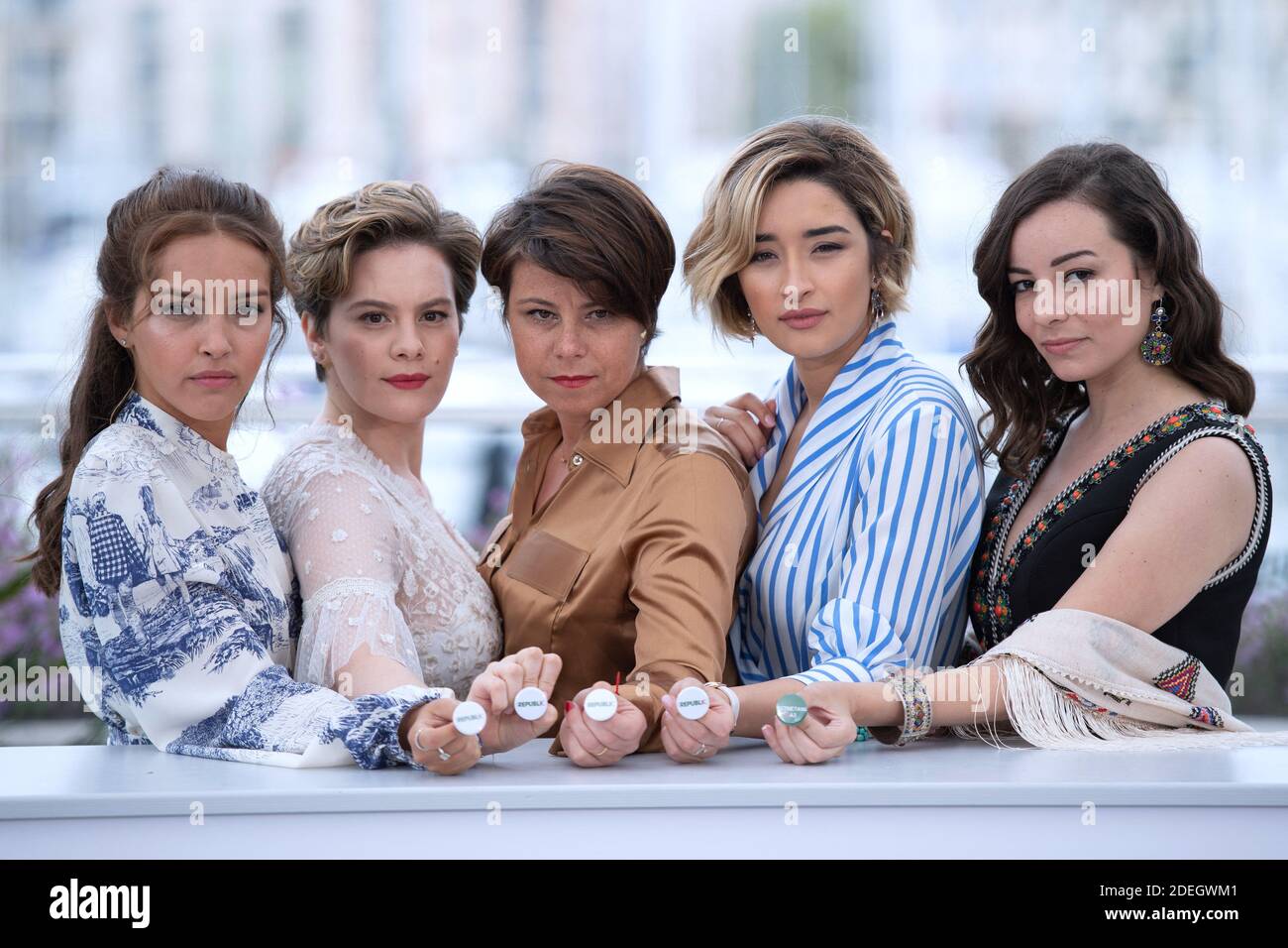 Amira Hilda Douaouda, Shirine Boutella, Mounia Anna Meddour, Lyna Khoudri and Zahra Manel ...
