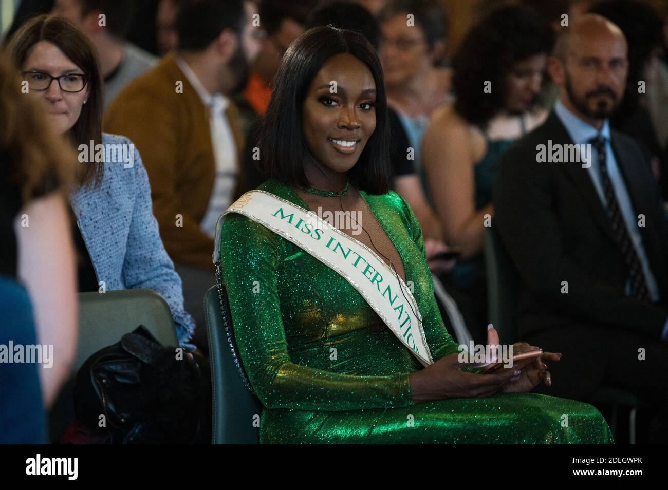 Miss International Queen Jazell Barbie Royale during the LGBTQI+ price ...