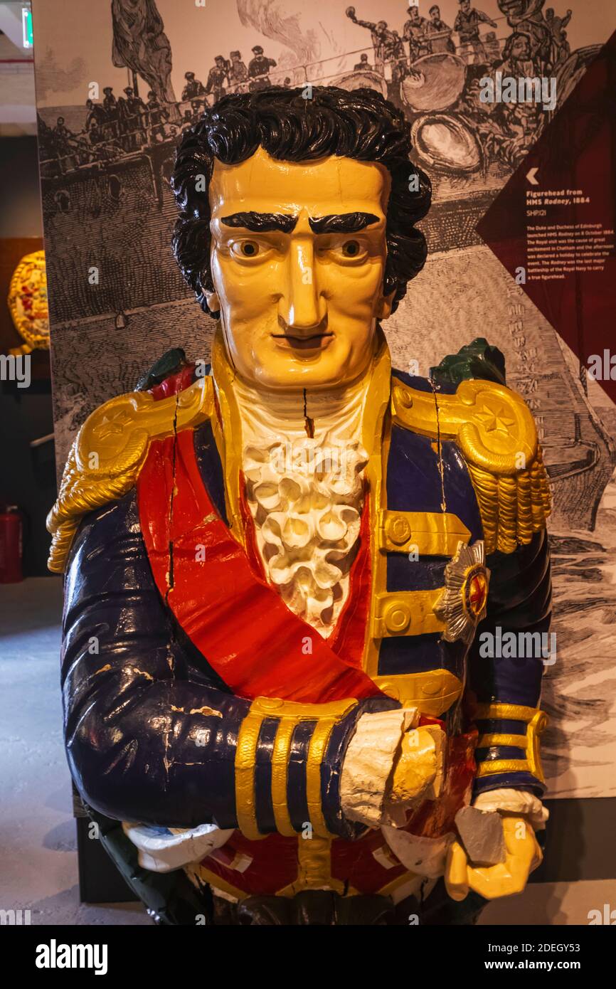 Hms rodney figurehead hi-res stock photography and images - Alamy