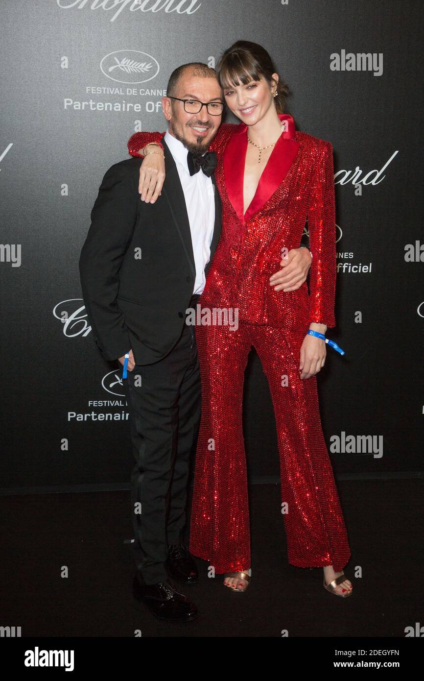 Massimo Serini and Annabelle Belmondo atttends the Chopard Love Night ...