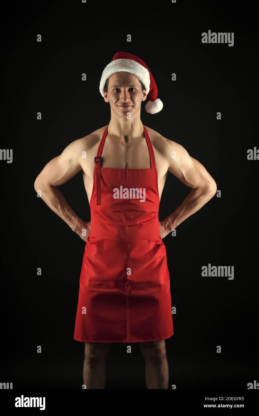 Muscle man apron hi-res stock photography and images - Alamy