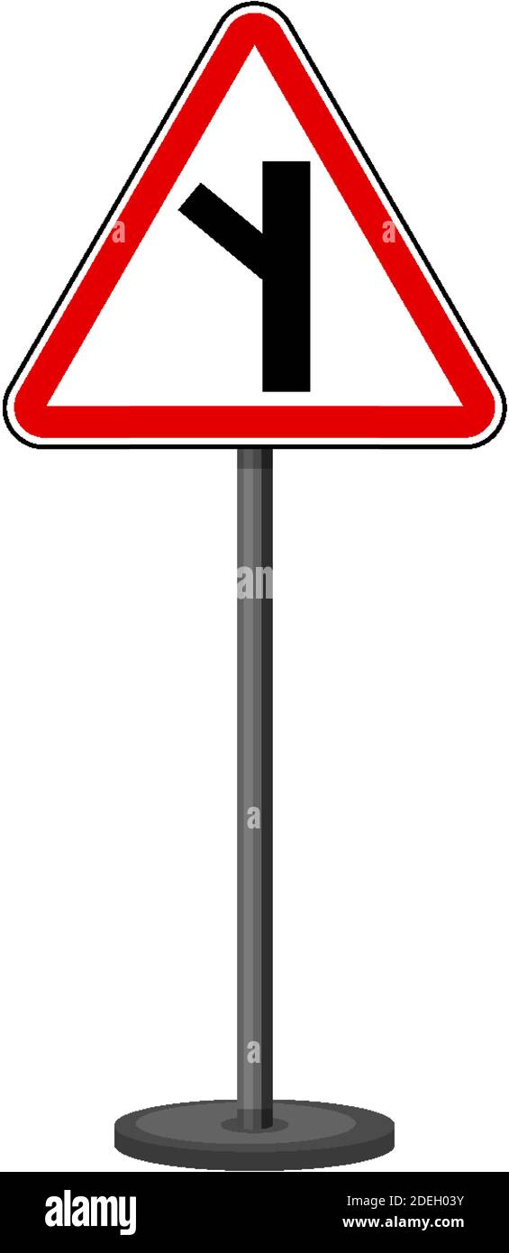 Red traffic sign on white background illustration Stock Vector Image ...