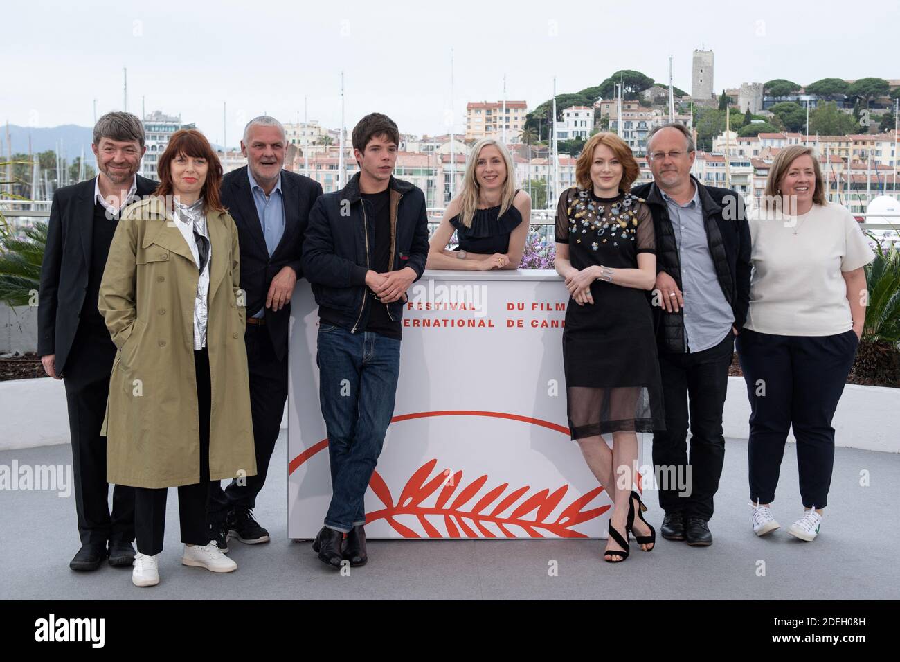 Phenix Brossard, Jessica Hausner, Emily Beecham and guests attending ...