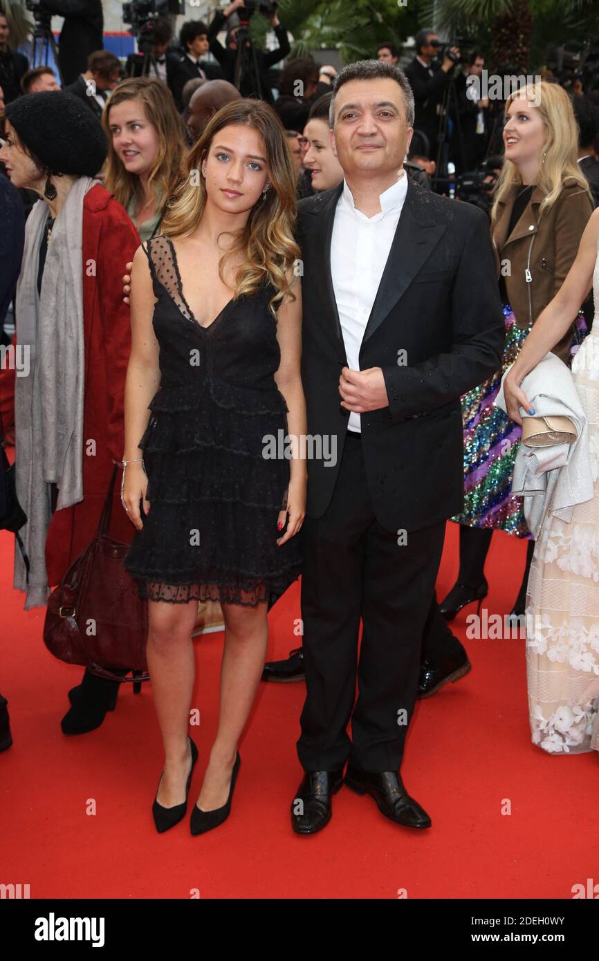 Thomas Langmann and her daughter attending the Les Plus Belles Annees d ...