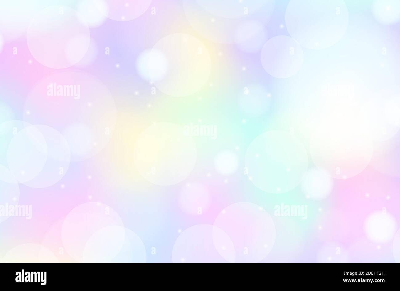 Rainbow Pastel Blurred Background Illustration Stock Vector Image And Art