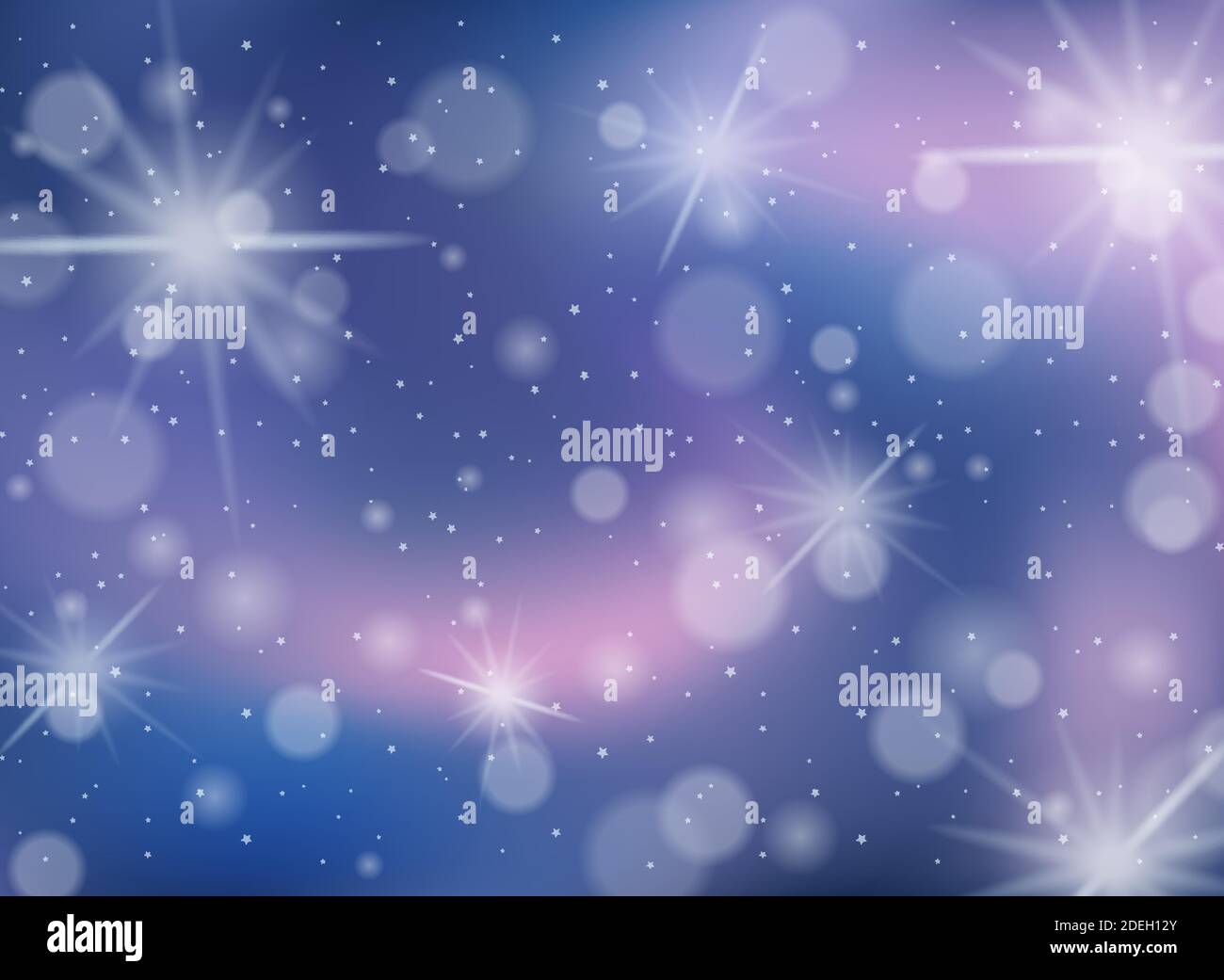 Rainbow Pastel Blurred With Sparks Background Illustration Stock Vector