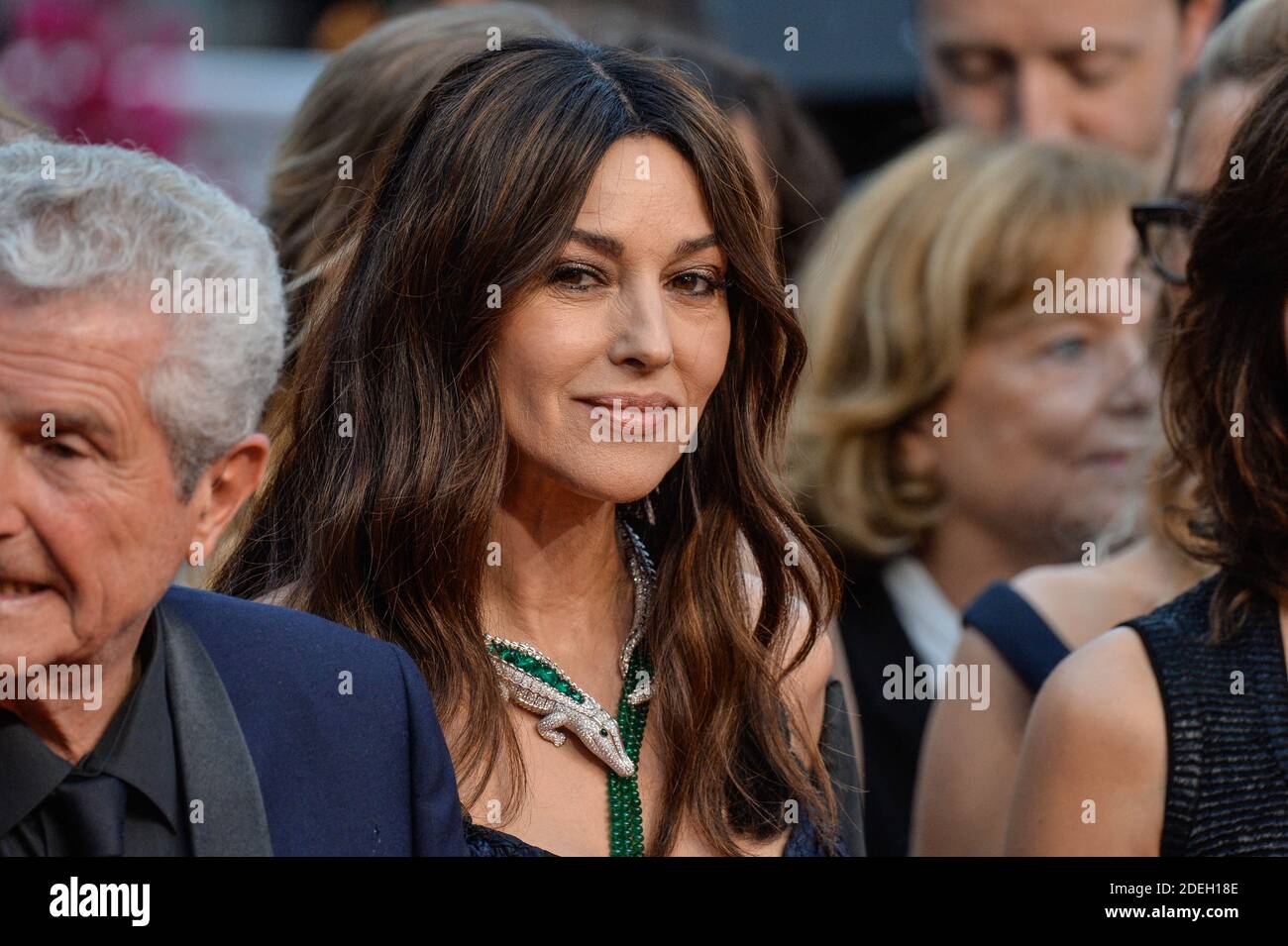 Monica Bellucci attending the premiere of Les Plus Belles Annees D Une ...
