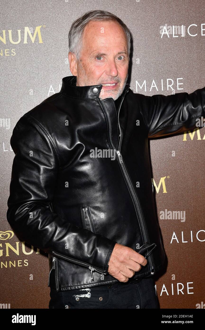 Fabrice Luchini attending a photocall at the party for the movie Alice ...