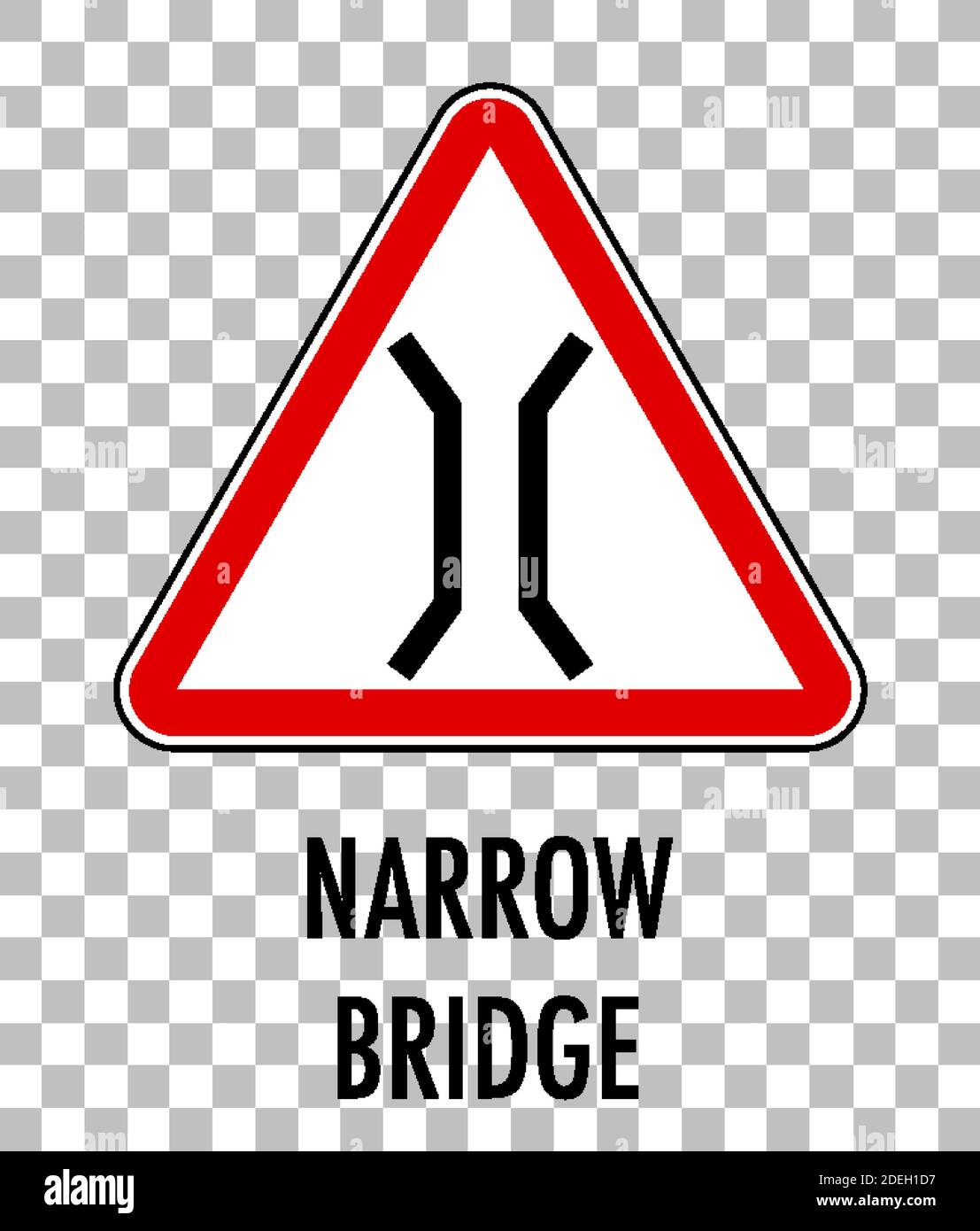 Red traffic sign on transparent background illustration Stock Vector ...