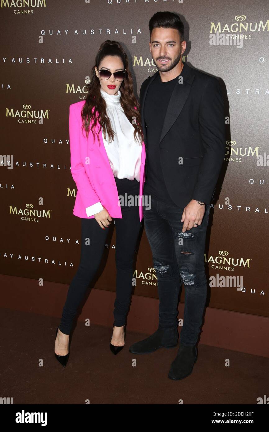 Nabilla Benattia and Thomas Vergara attending Quay Australia Cocktail ...