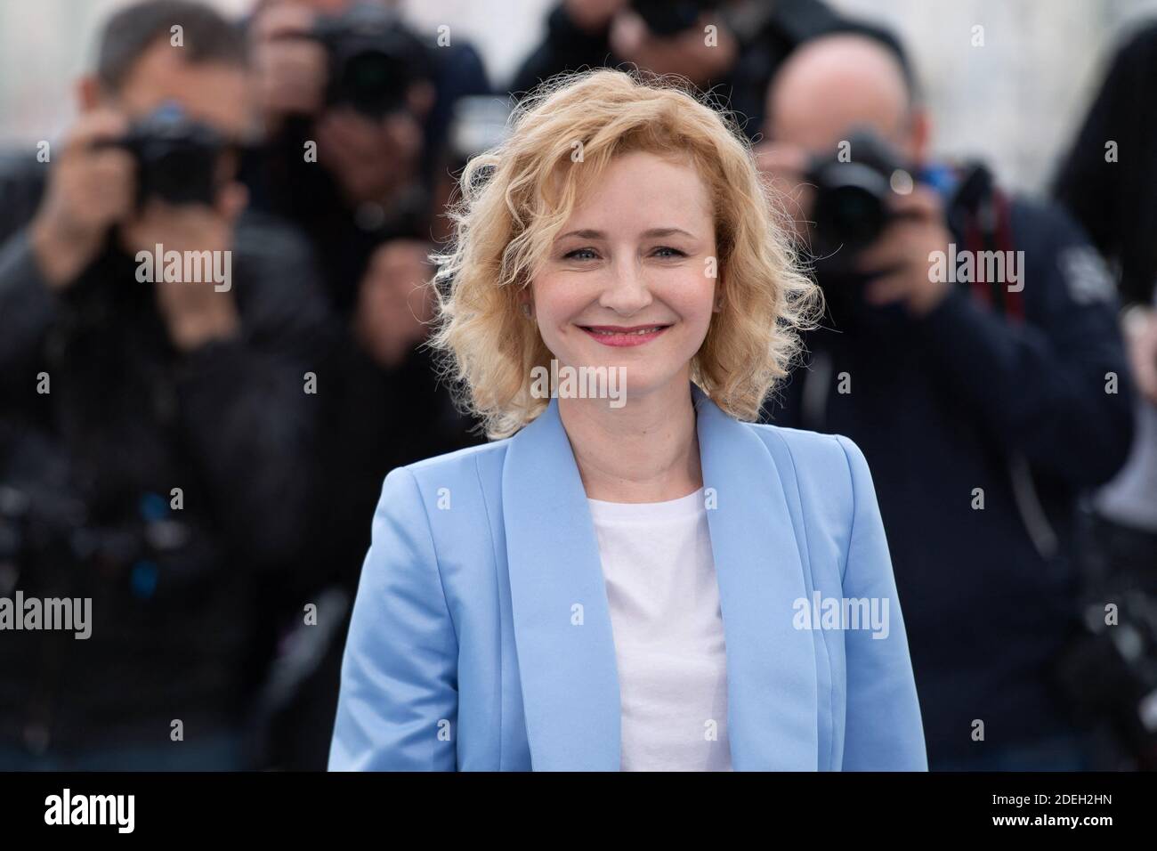Rodica Lazar attending the Les Siffleurs Photocall as part of the 72nd ...
