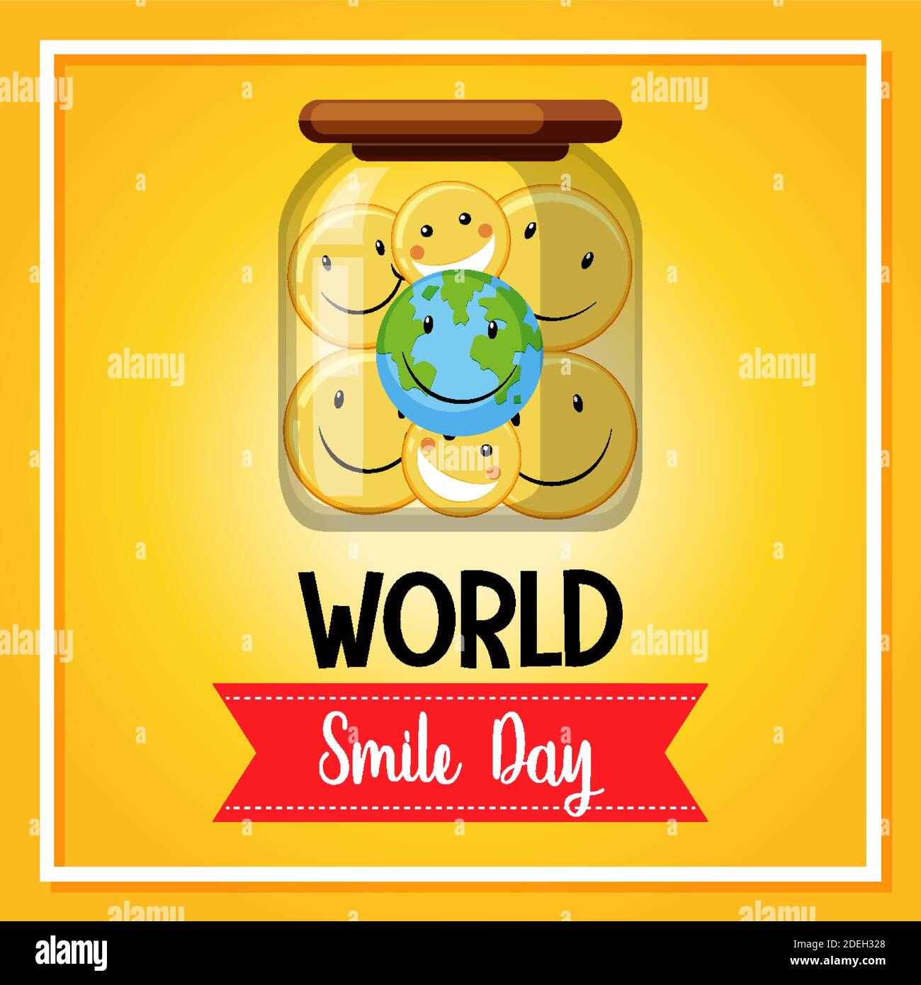 World smile day banner illustration Stock Vector Image & Art - Alamy