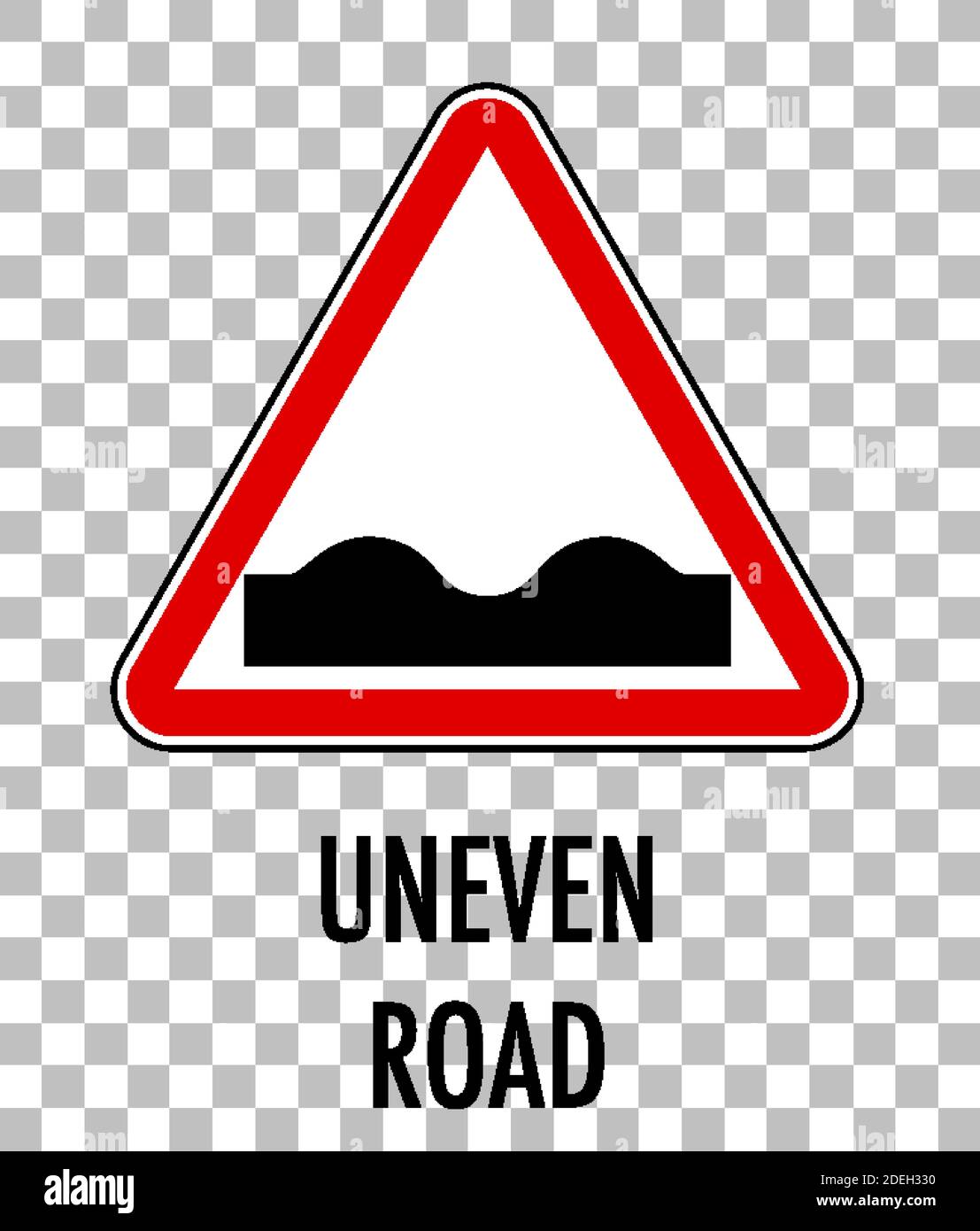 Red traffic sign on transparent background illustration Stock Vector ...