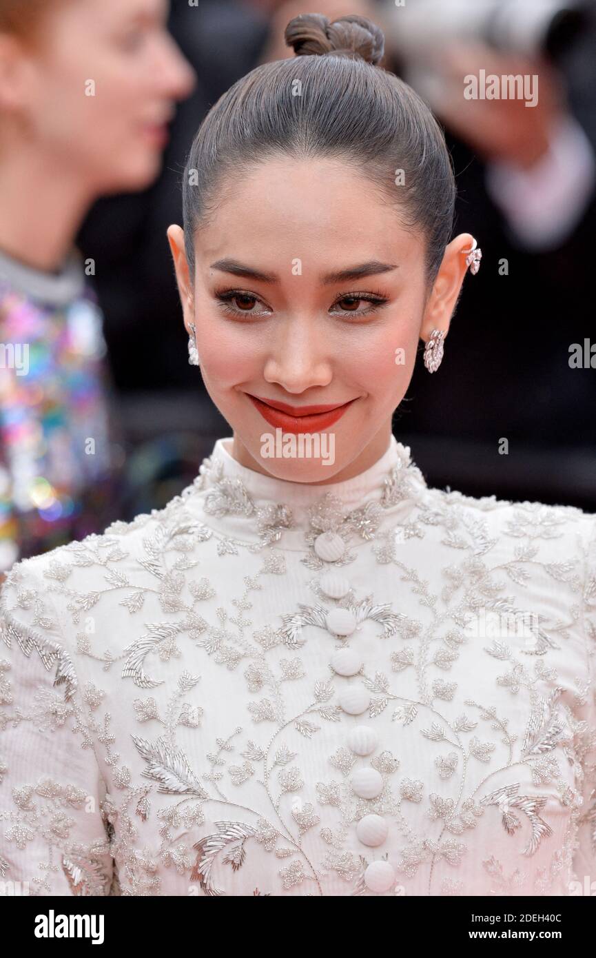 Min Pechaya attending the premiere of The Hidden Life during 72nd ...