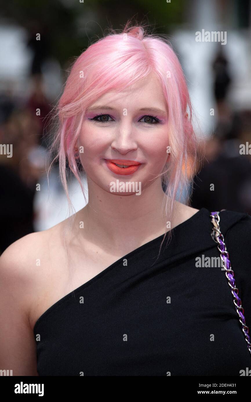 Alice Dutoit aka Alice on the roof attending the Portrait de la Jeune ...