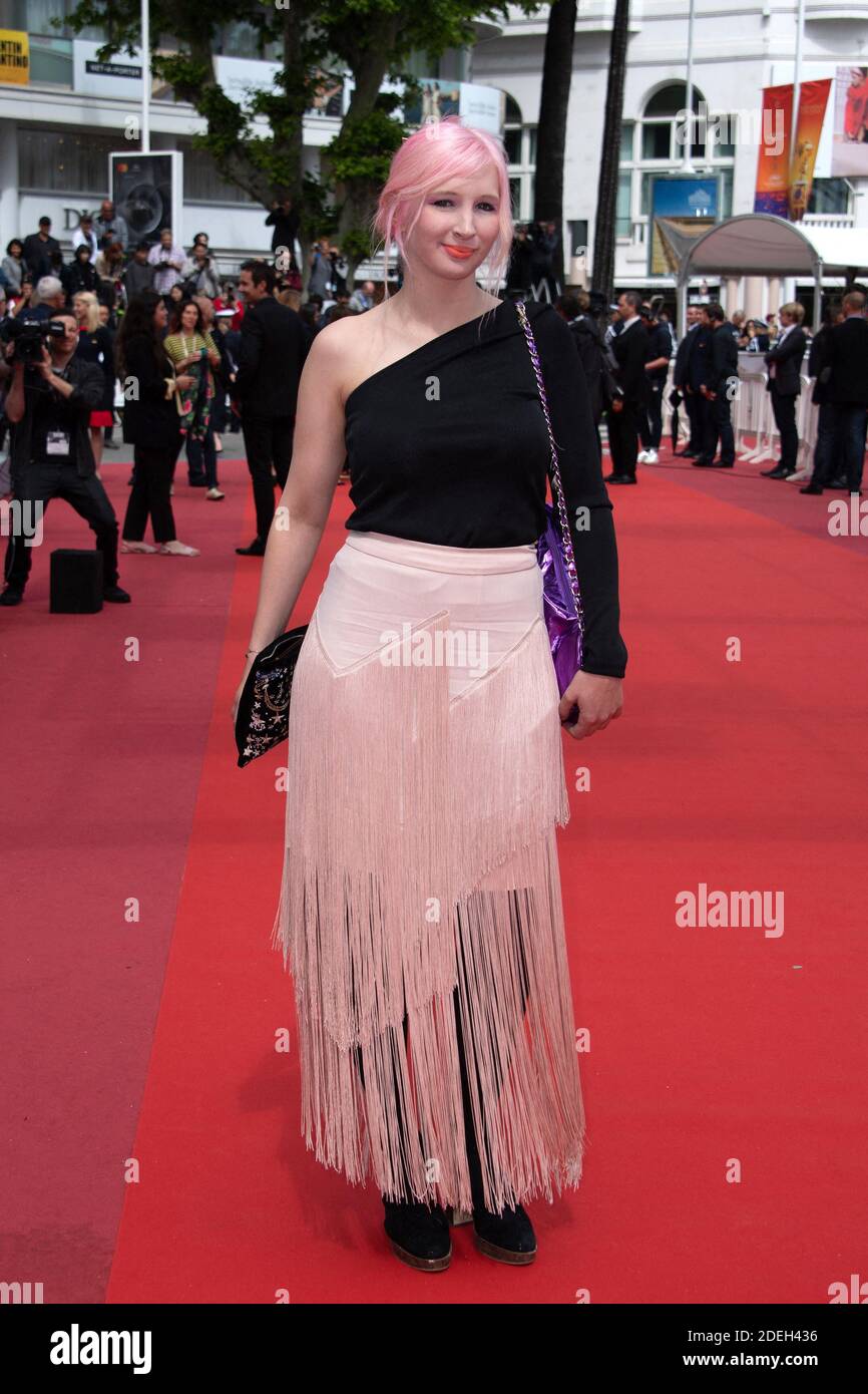 Alice Dutoit aka Alice on the roof attending the Portrait de la Jeune ...